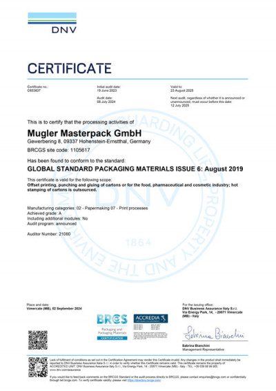 Qualität - Mugler Masterpack